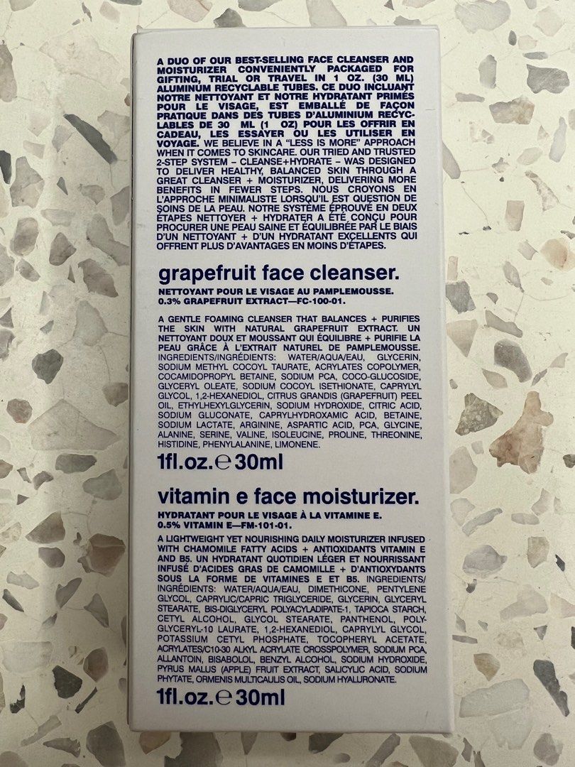 Malin + Goetz Face Duo Min Kit, Beauty & Personal Care, Face, Face Care ...