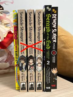 manga (seaside stranger / umibe no etranger / demon slayer / seraph of the end / sk8 the ...