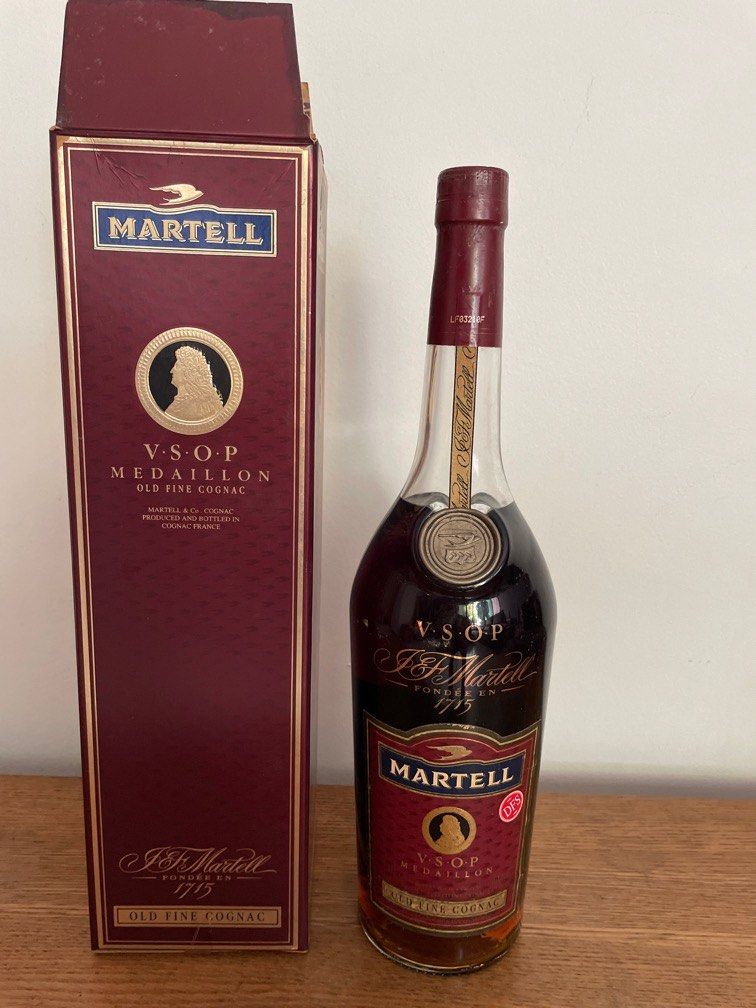 Martell VSOP 1 liter, Food & Drinks, Alcoholic Beverages on Carousell