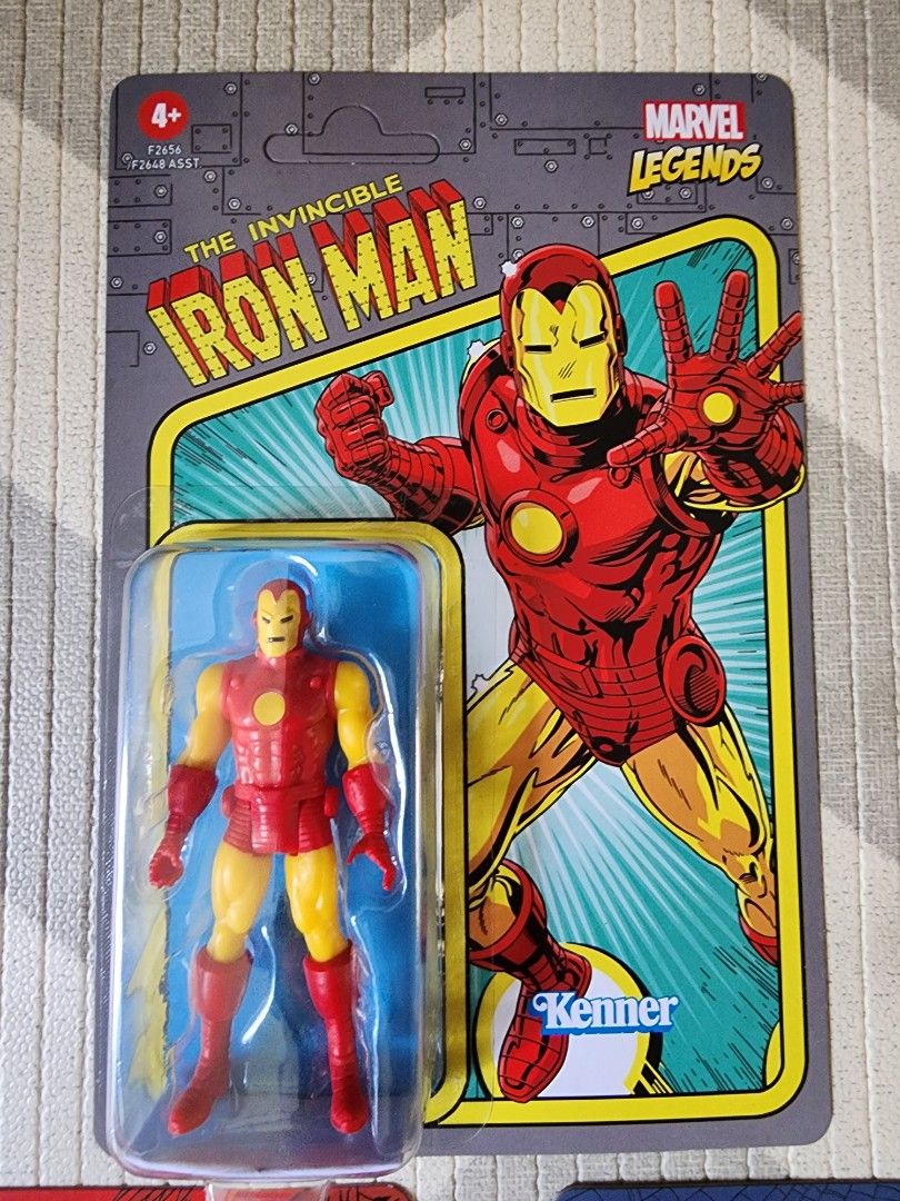 Marvel Retro Legends - Iron Man , Black Panther , Electro, Hobbies ...