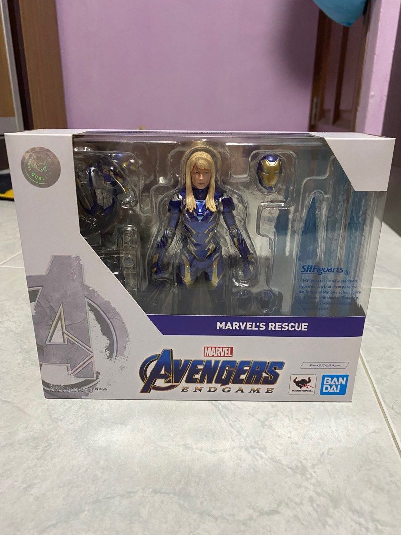 Marvel shf sh figuarts Marvel Avengers End Game Rescue Pepper potts ...
