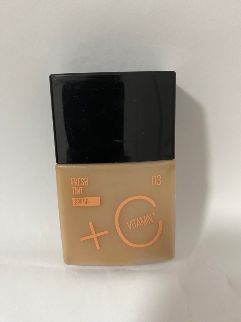 Maybelline Fit Me Fresh Tint - Vitamin C Skin Tint Sunscreen SPF 50 Oil ...