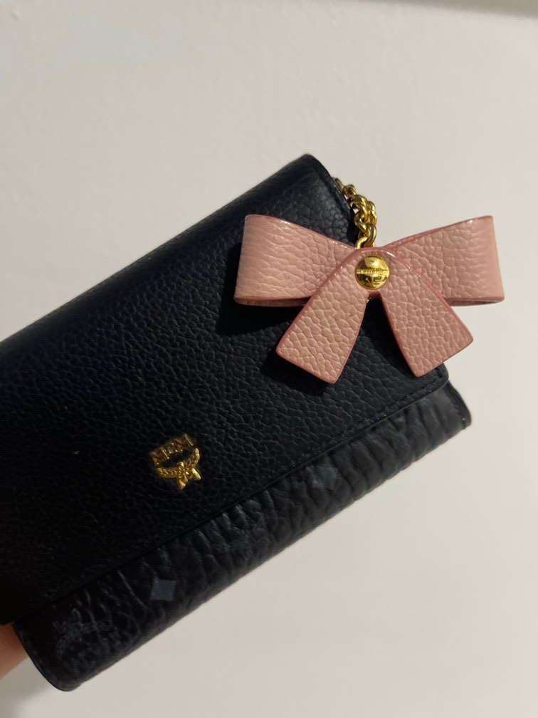 Mcm bow wallet, Luxury, Bags & Wallets on Carousell