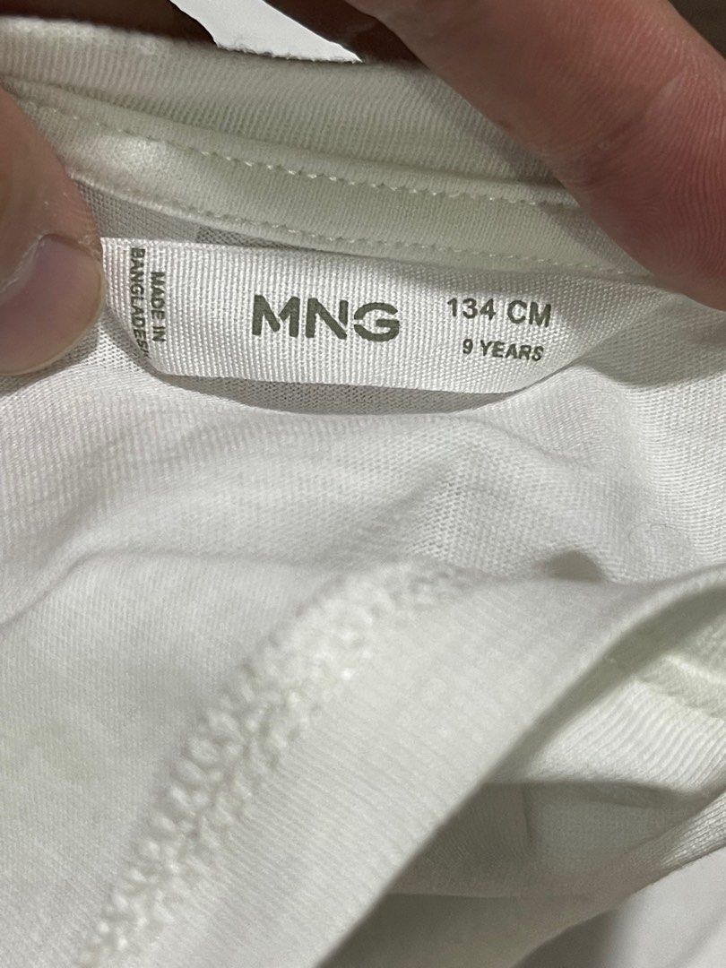 MNG kids Tshirt, Men's Fashion, Tops & Sets, Tshirts & Polo Shirts on ...