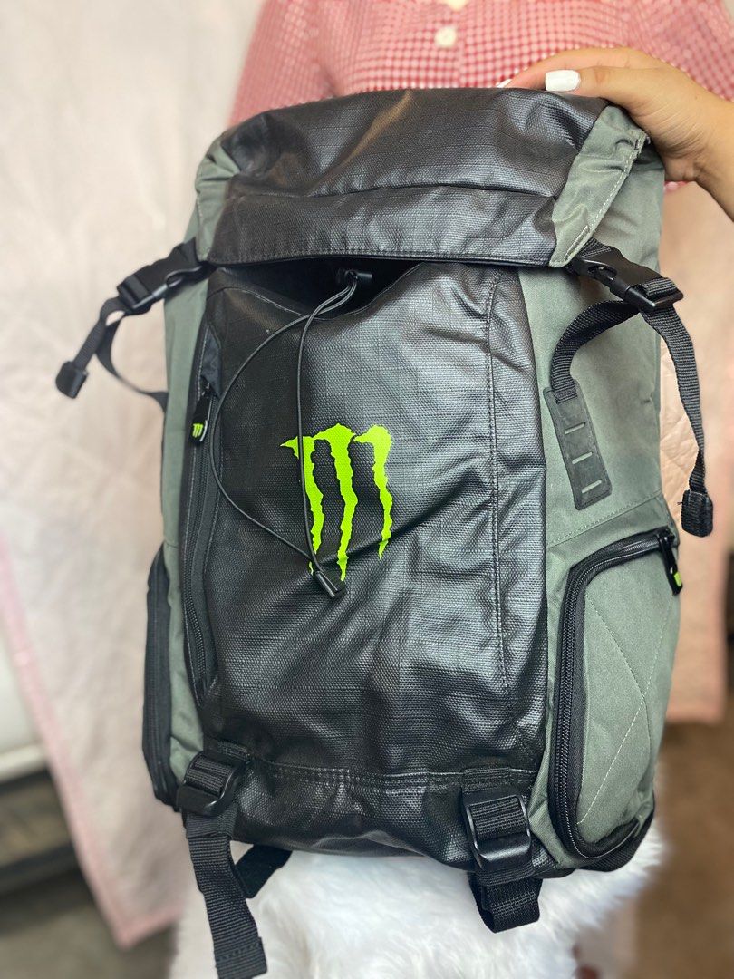 Monster Energy Athletes Only, Men's Fashion, Bags, Backpacks on Carousell