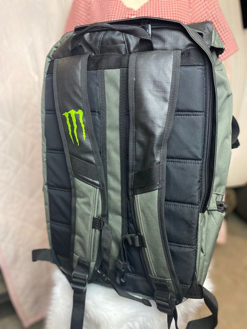 Monster Energy Athletes Only, Men's Fashion, Bags, Backpacks on Carousell
