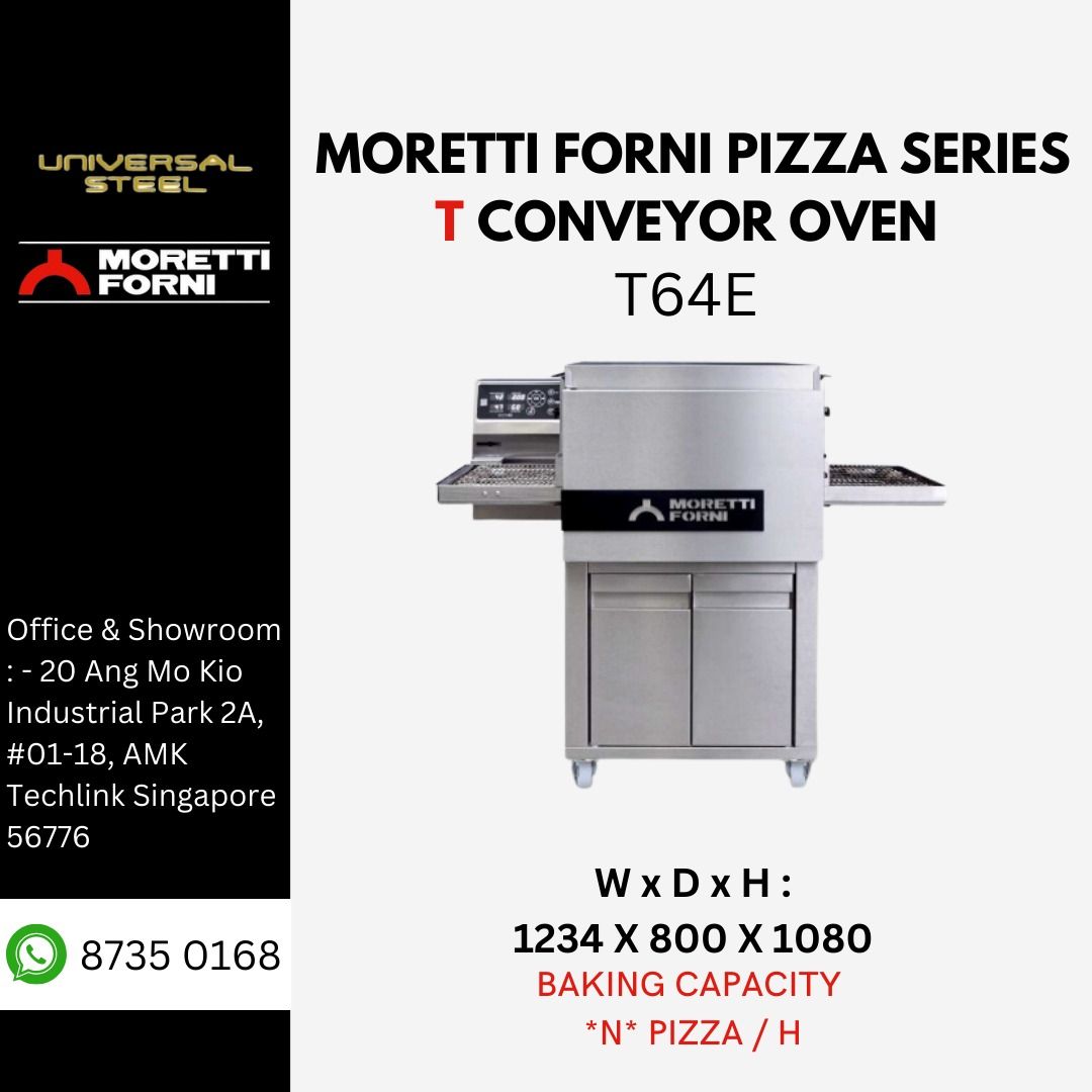 Moretti Forni Pizza Oven (Series T), TV & Home Appliances, Kitchen ...