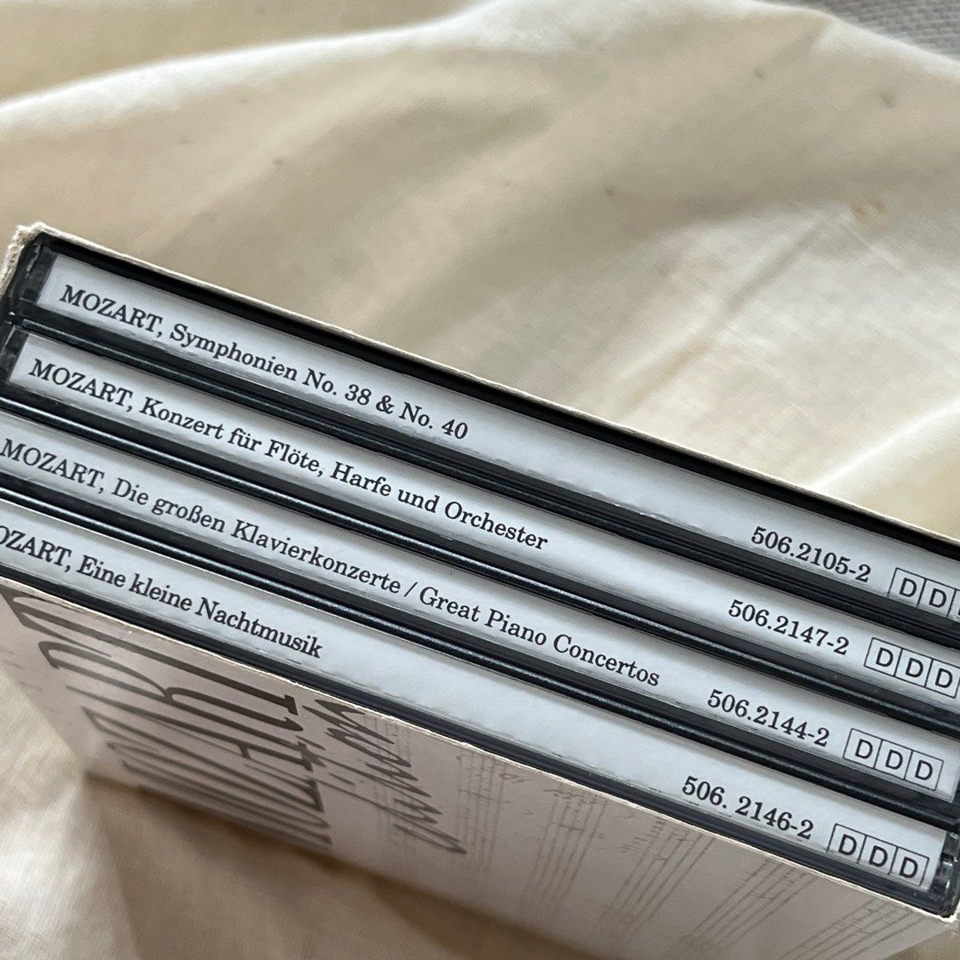 Mozart Box Set Music CD, Hobbies & Toys, Music & Media, CDs & DVDs on ...