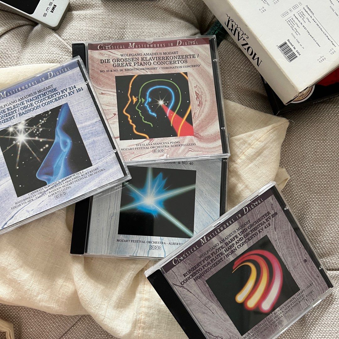 Mozart Box Set Music CD, Hobbies & Toys, Music & Media, CDs & DVDs on ...