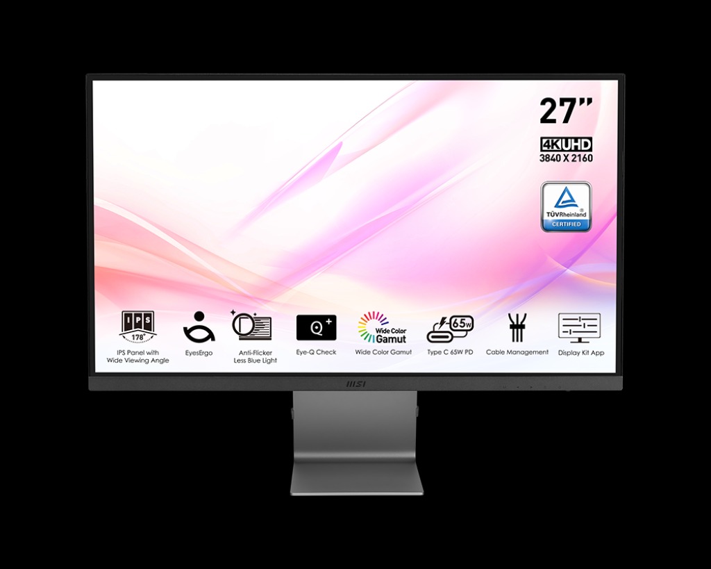 MSI Modern MD271UL 4K IPS Type-C, Computers & Tech, Parts & Accessories ...