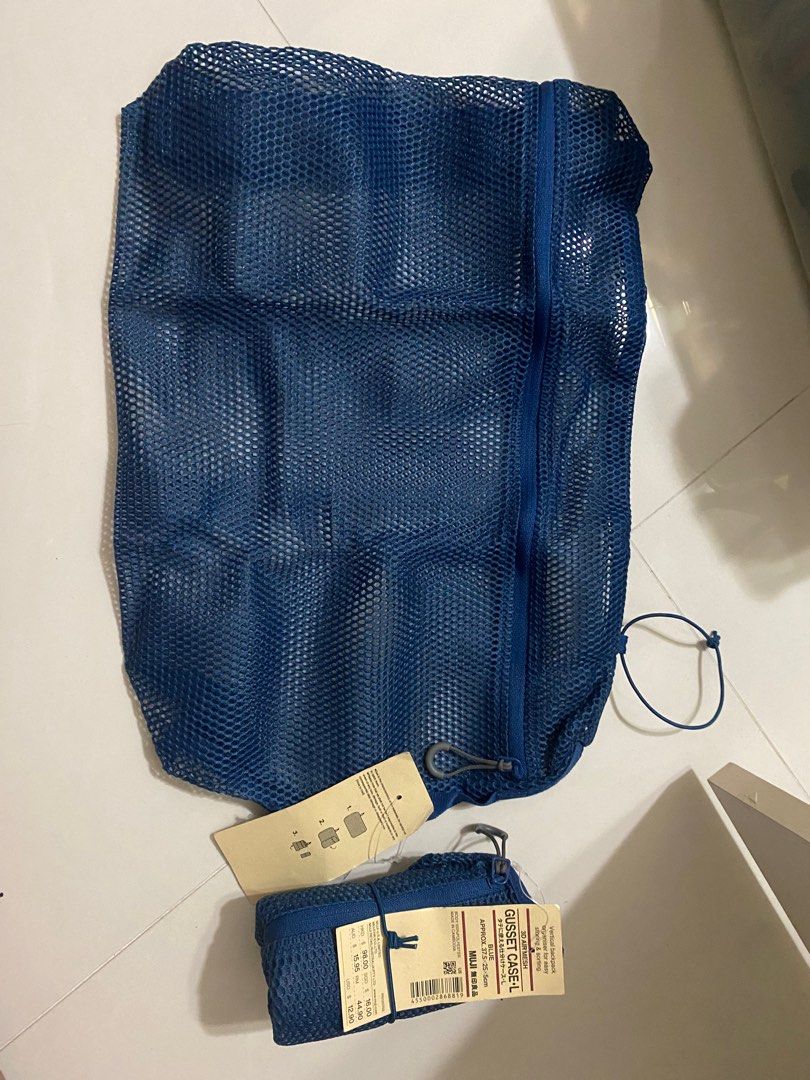Muji 3d Air Mesh Gusset Case L Hobbies And Toys Travel Travel