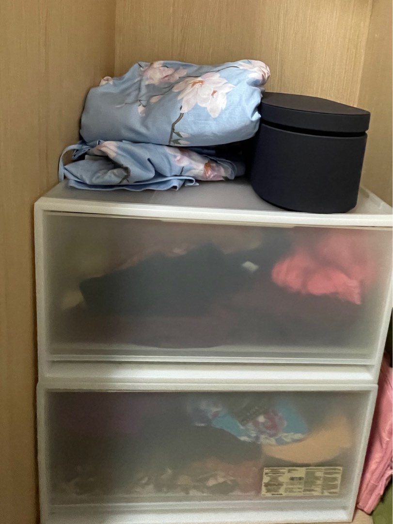 Large MUJI Drawers - Stackable, Furniture & Home Living, Furniture ...