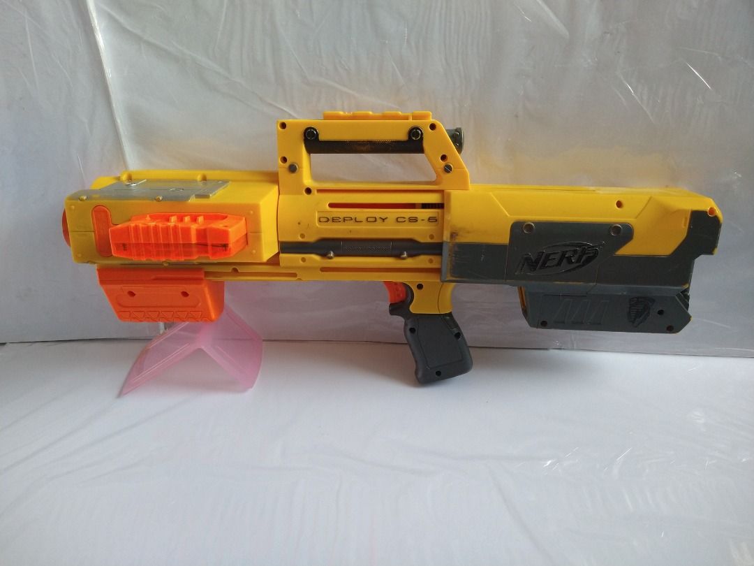 Nerf N-Strike Deploy CS-6 Blaster USA on Carousell