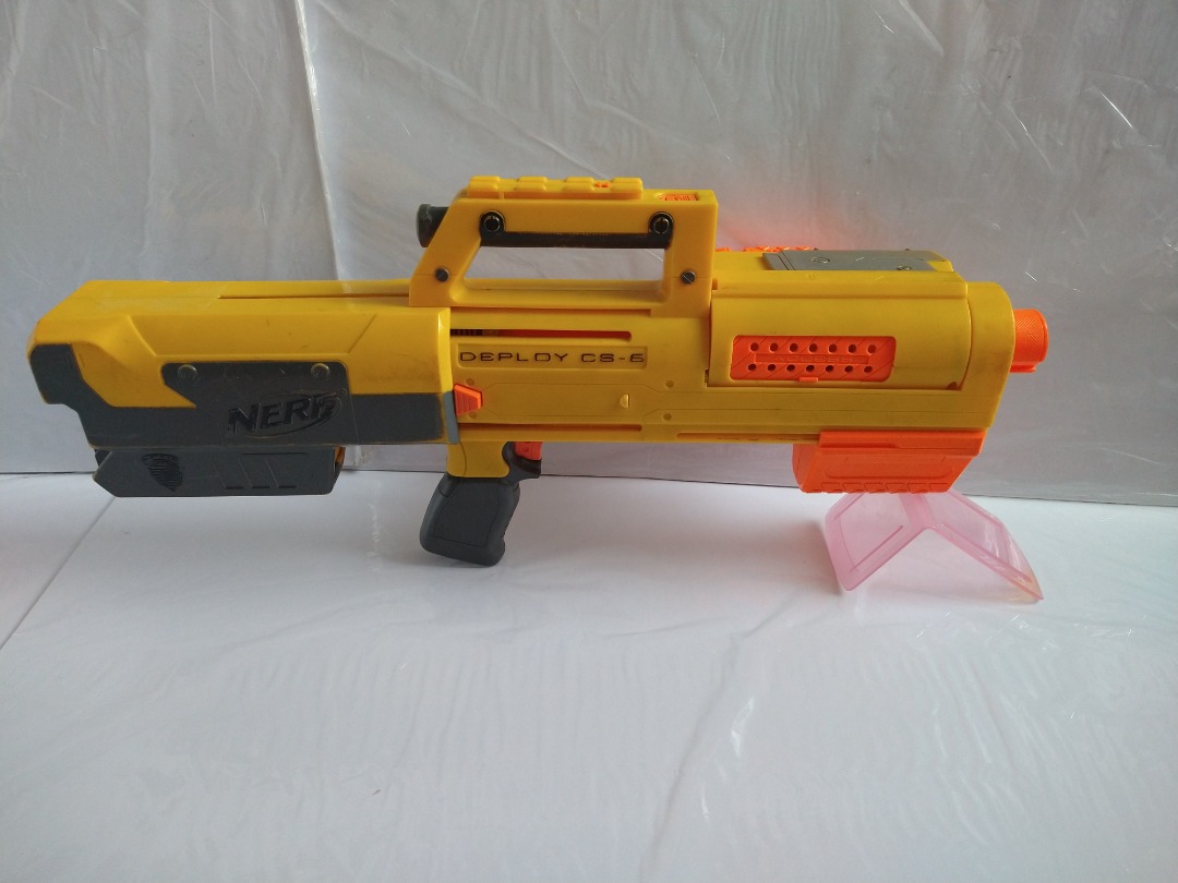 Nerf N-Strike Deploy CS-6 Blaster USA on Carousell