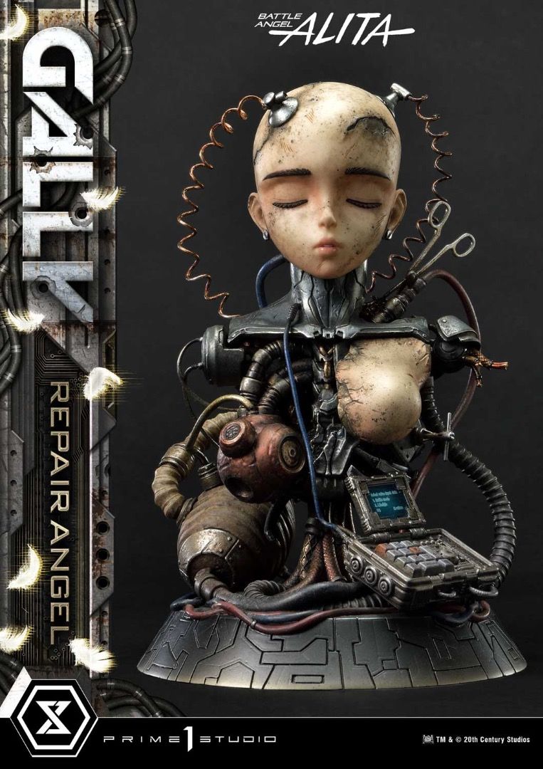 New Prime 1 Studio Battle Angel Alita 1:4 Scale Gally Rusty Angel Bonus ...