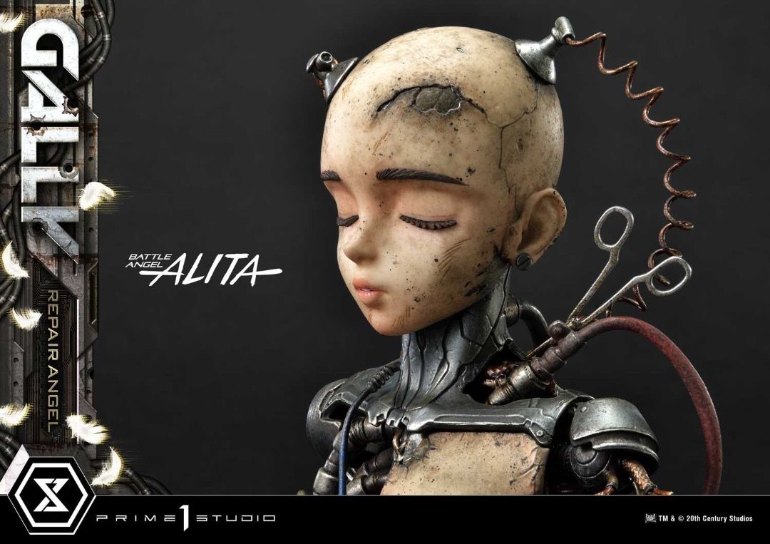 New Prime 1 Studio Battle Angel Alita 1:4 Scale Gally Rusty Angel Bonus ...