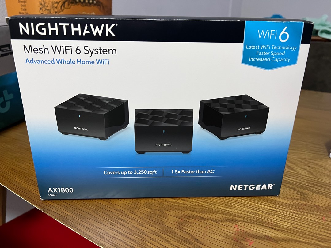 NightHawk Wifi6 Mesh, Computers & Tech, Parts & Accessories, Networking ...