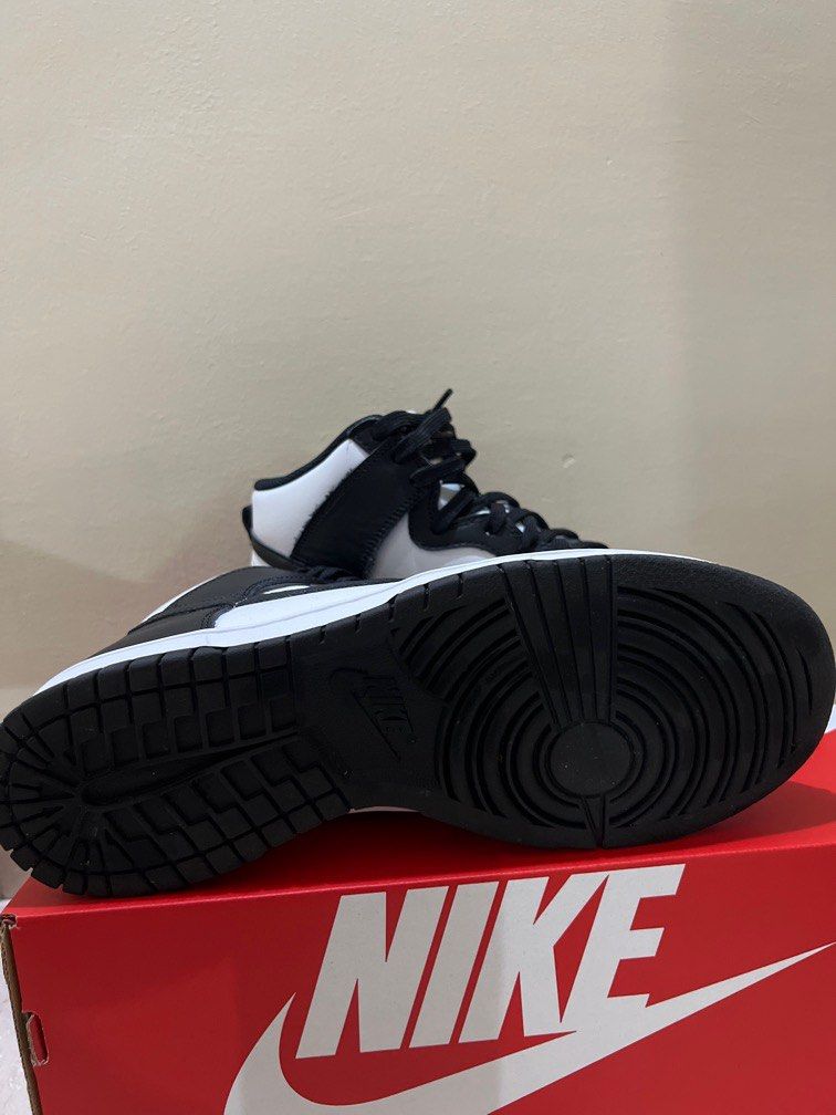 Nike Dunk panda High, Men's Fashion, Footwear, Sneakers on Carousell