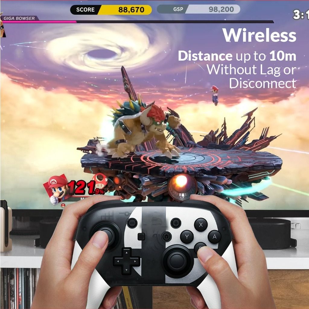Nintendo Switch Pro Wireless Controller Super Smash Bros Special ...