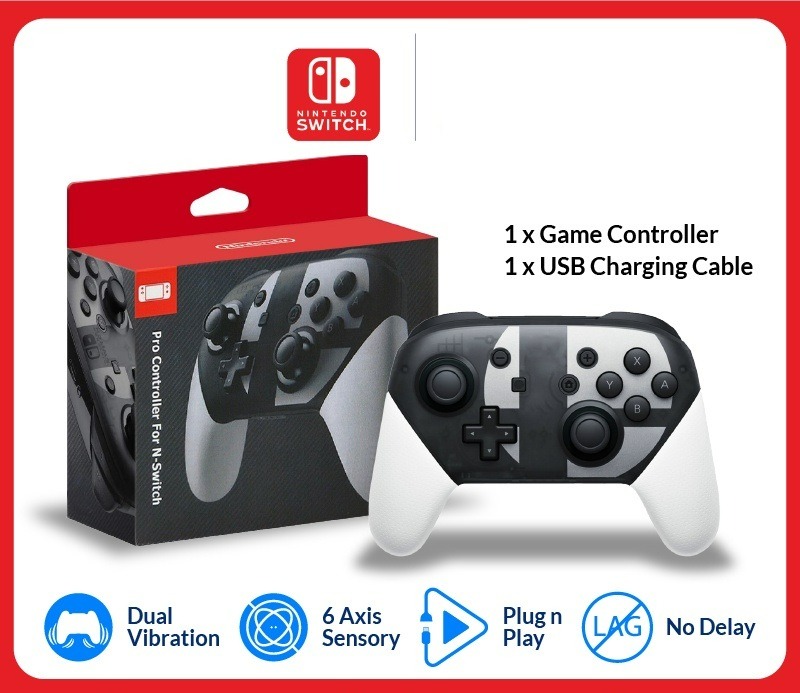 Nintendo Switch Pro Wireless Controller Super Smash Bros Special ...