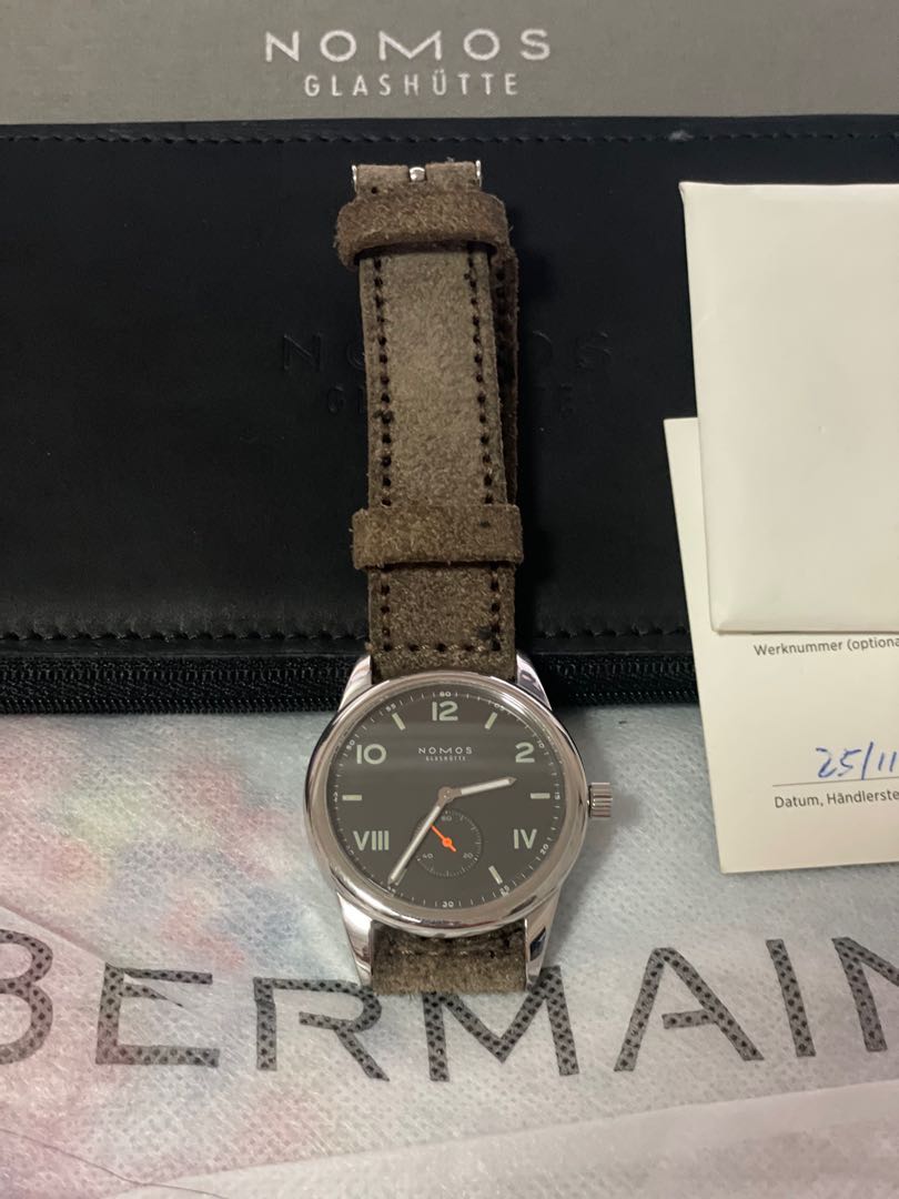 Nomos club campus 38, Luxury, Watches on Carousell