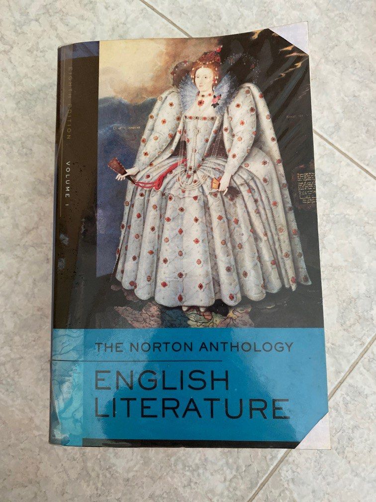 Norton Anthology of English Literature (8th Ed, Volume 1), Hobbies ...