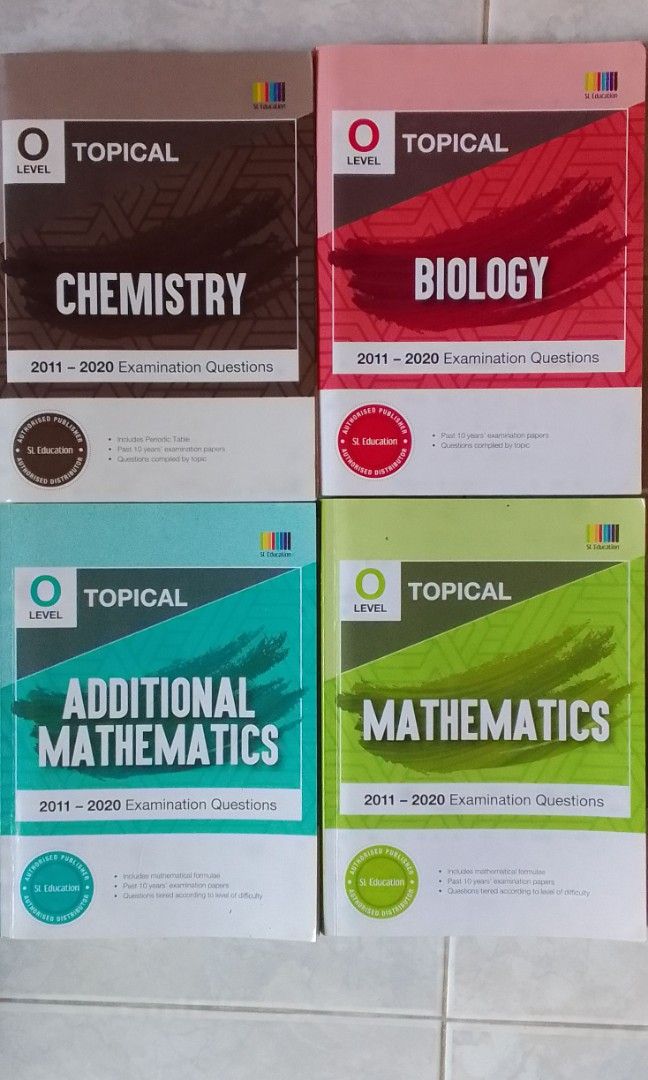 O Level Topical TYS (ten year series), Hobbies & Toys, Books ...