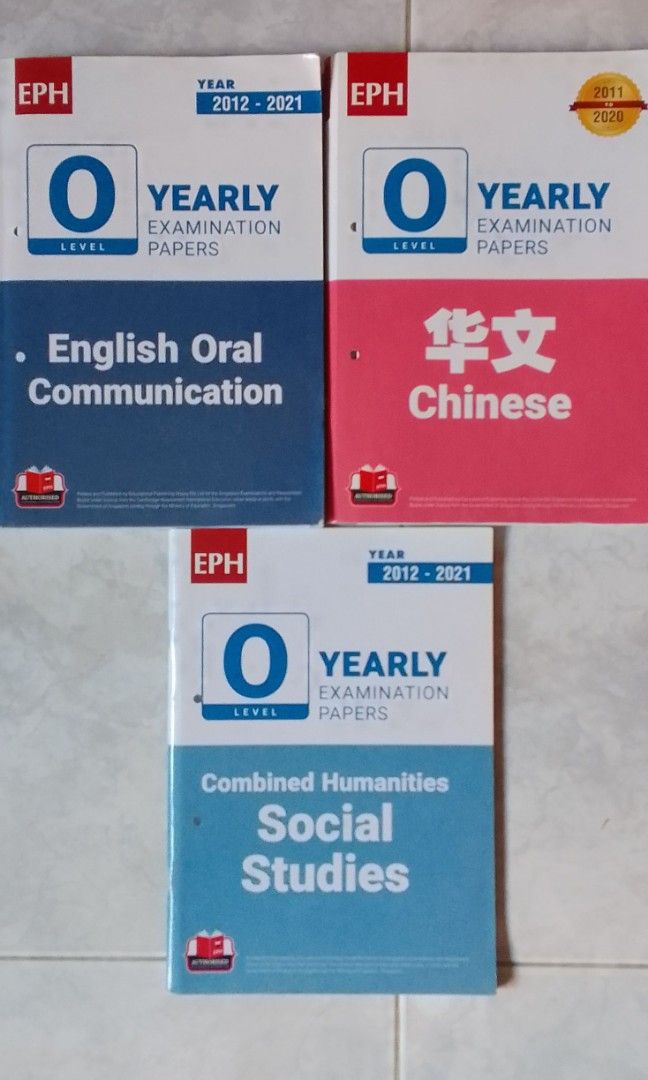 O Level Yearly TYS (ten year series), Hobbies & Toys, Books & Magazines ...