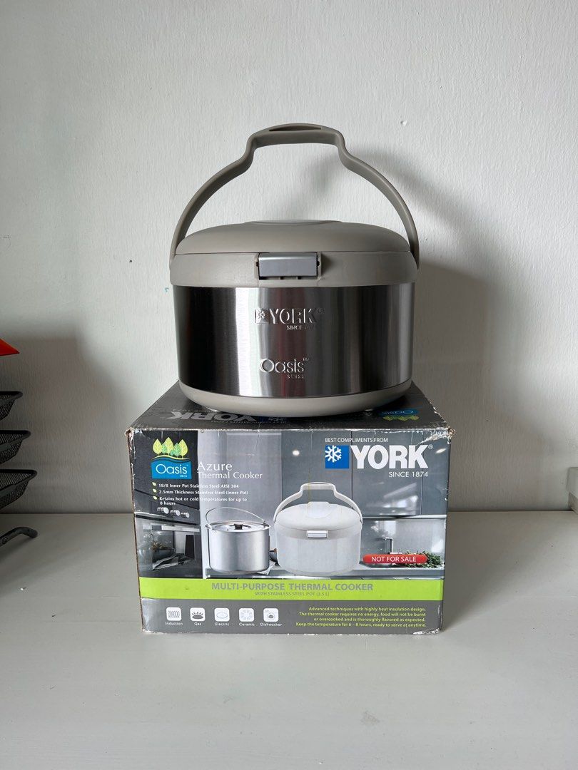 Oasis Azure Thermal Cooker Pot, TV & Home Appliances, Kitchen ...