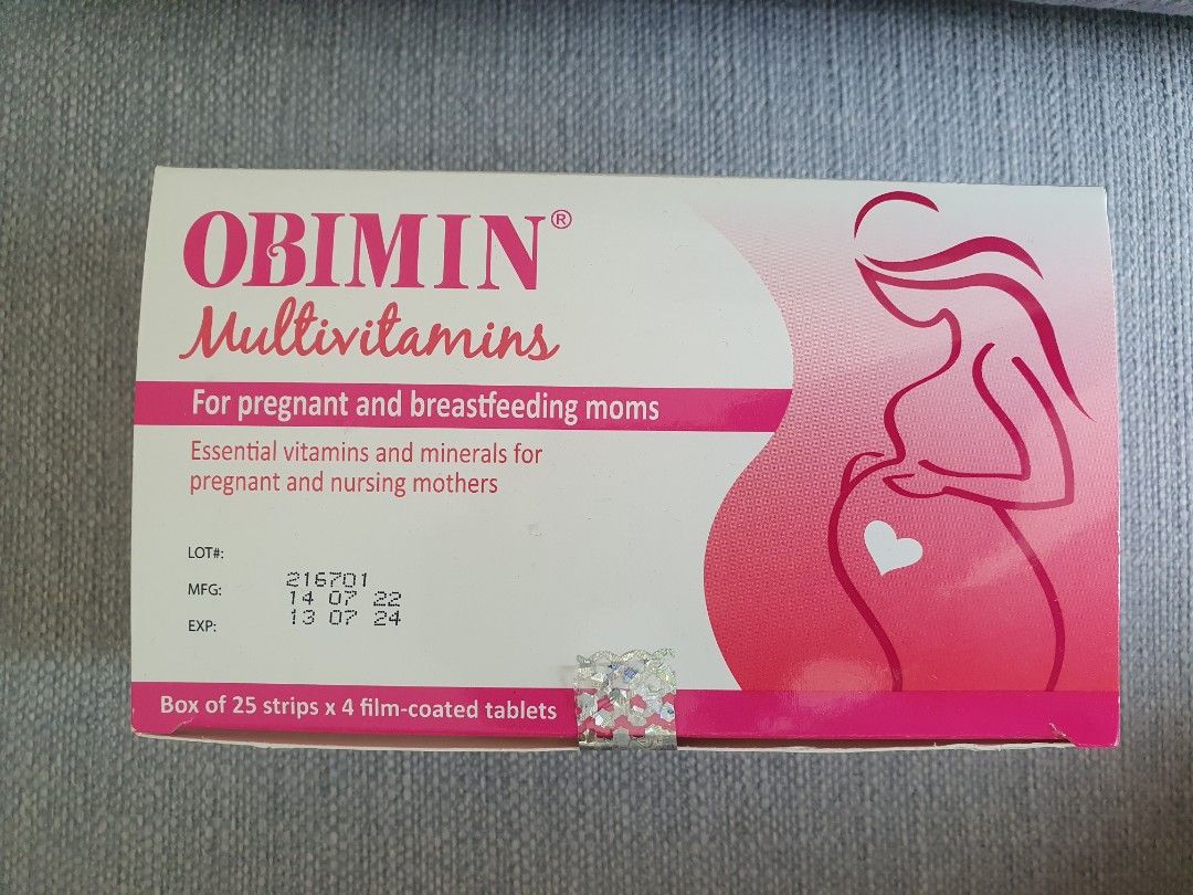 Obimin multivitamin for pregnancy and breastfeeding, Babies & Kids ...