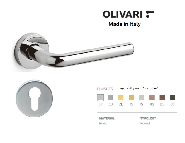 Olivari Door Handle - Made in Italy (up to 30 years guarantee ...