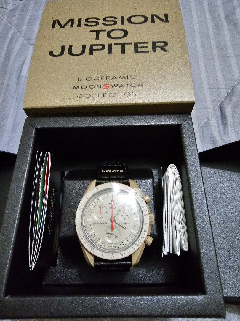 Omega x Swatch Bioceramic Moonswatch Collection, Luxury, Watches on ...