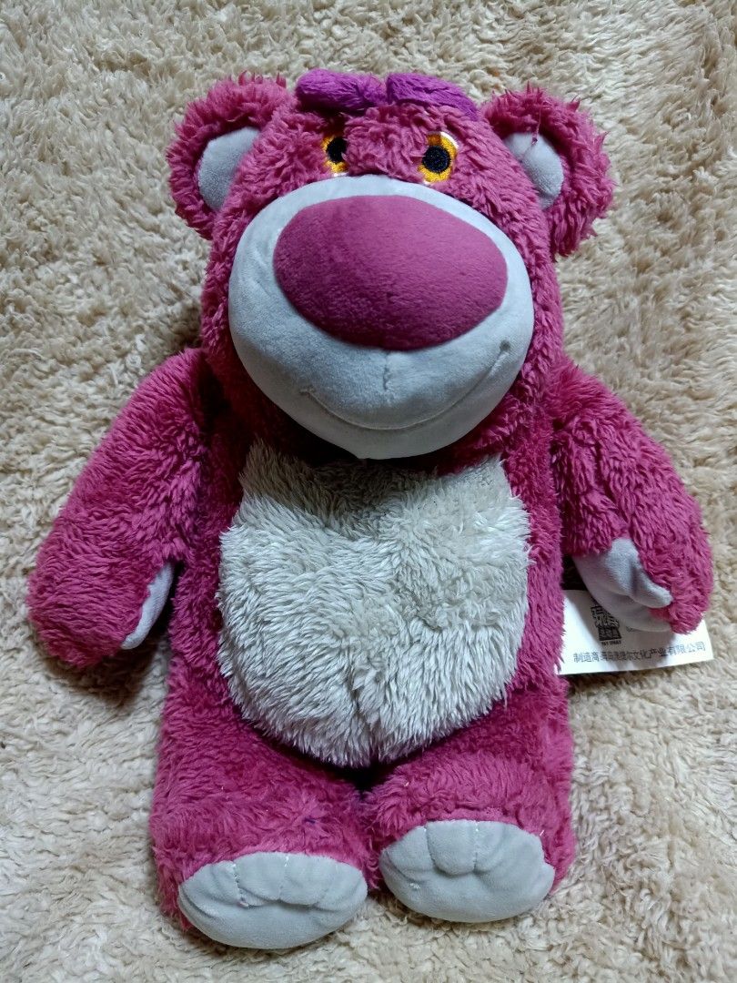 ORIGINAL DISNEY PIXAR LOTSO BEAR, Hobbies & Toys, Toys & Games on Carousell