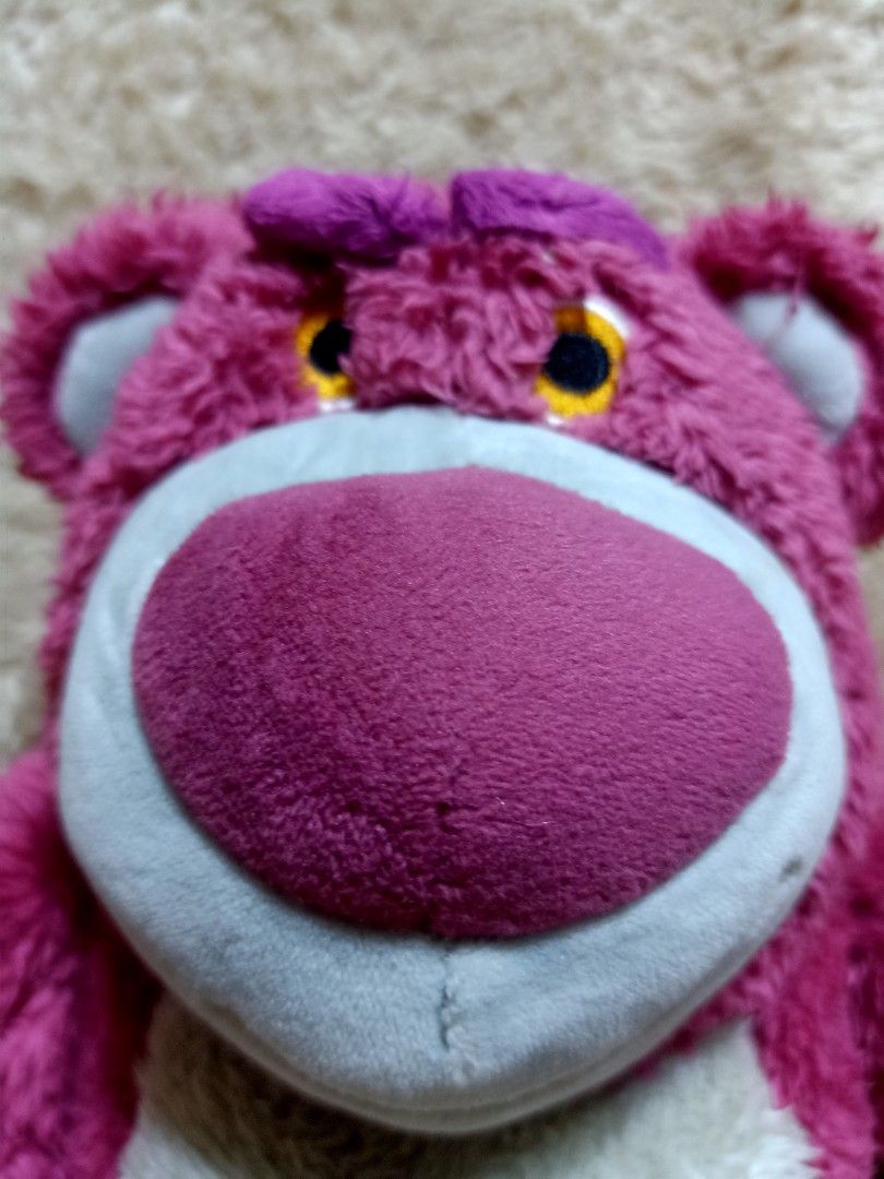 ORIGINAL DISNEY PIXAR LOTSO BEAR, Hobbies & Toys, Toys & Games on Carousell