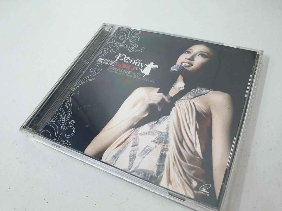 Original Live Penny Tai 2005 Taipei Concert (EMI) VCD CD DVD Cassette 磁带 光盘 光碟, Hobbies & Toys ...