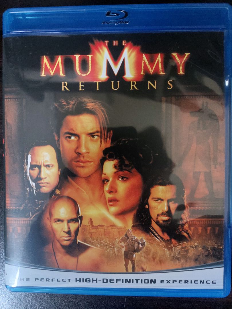 Original The Mummy Returns Bluray Blu-ray (Smooth disc), TV & Home ...