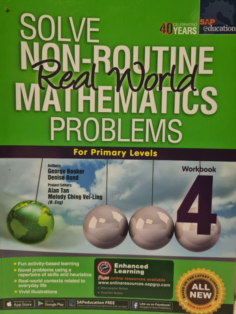 P4 Real World Maths Problems, Hobbies & Toys, Books & Magazines ...
