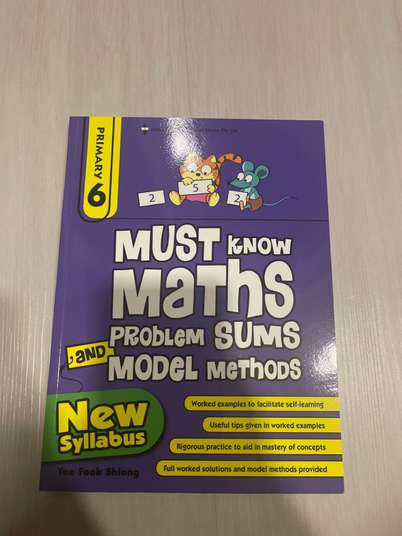 P6 Must Know Math Problem Sums, Hobbies & Toys, Books & Magazines ...