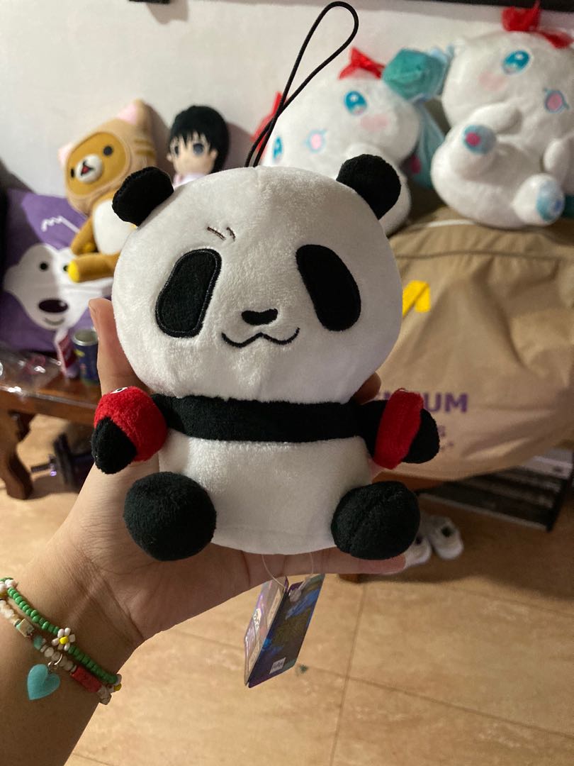 Panda Jujutsu Kaisen JJK Plush Charm on Carousell