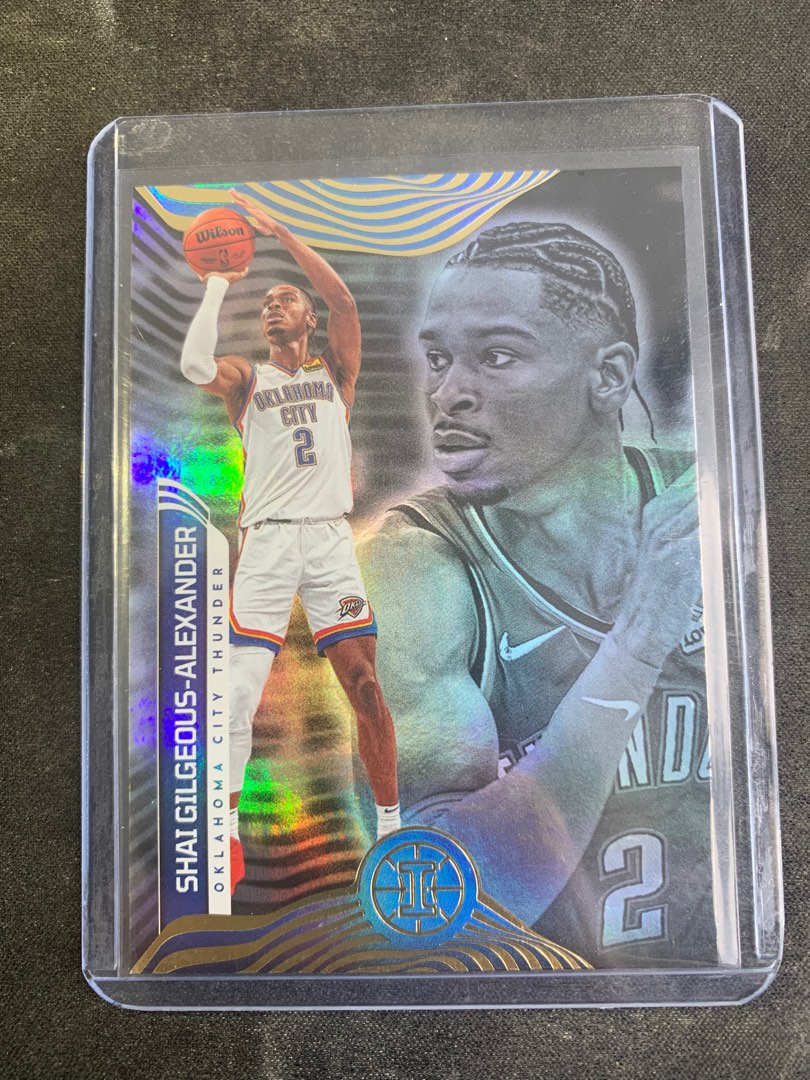 Panini NBA illusions Oklahoma thunders Shai Gilgeous Alexandra SGA card ...