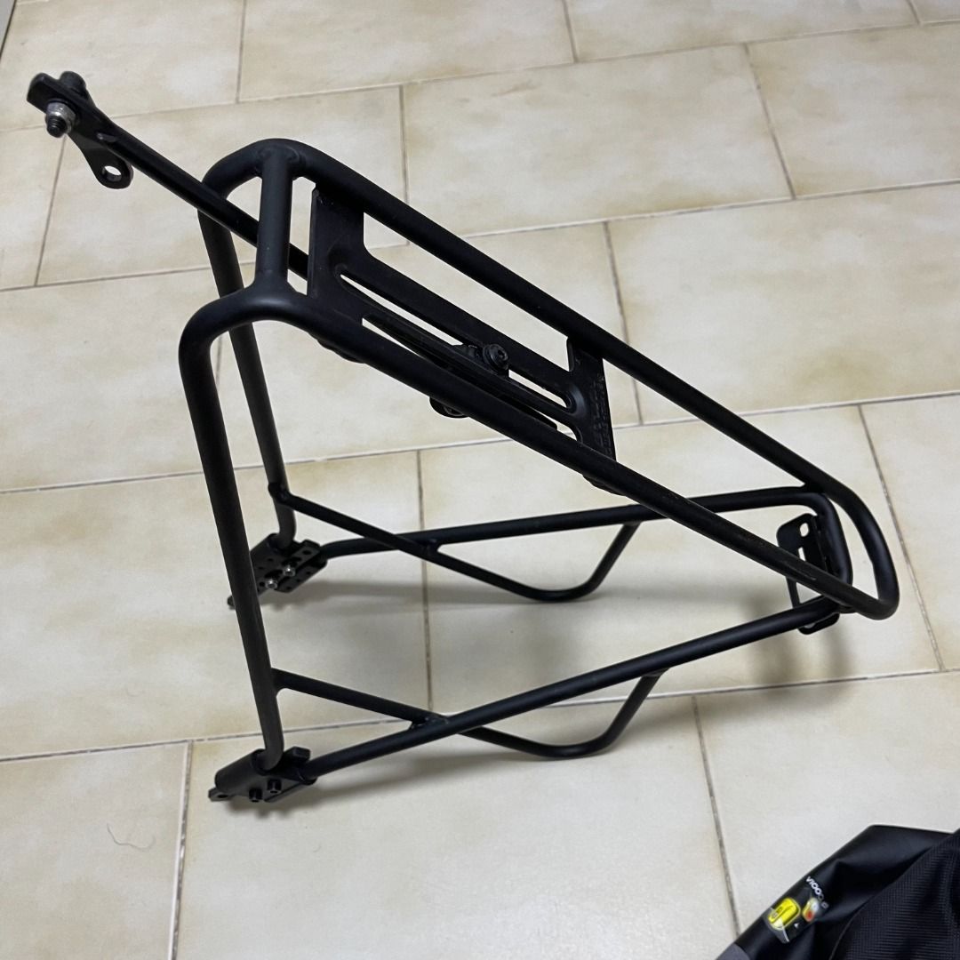 Pannier Rack and Bags - Waterproof and Lightweight (Decathlon, B-Twin ...