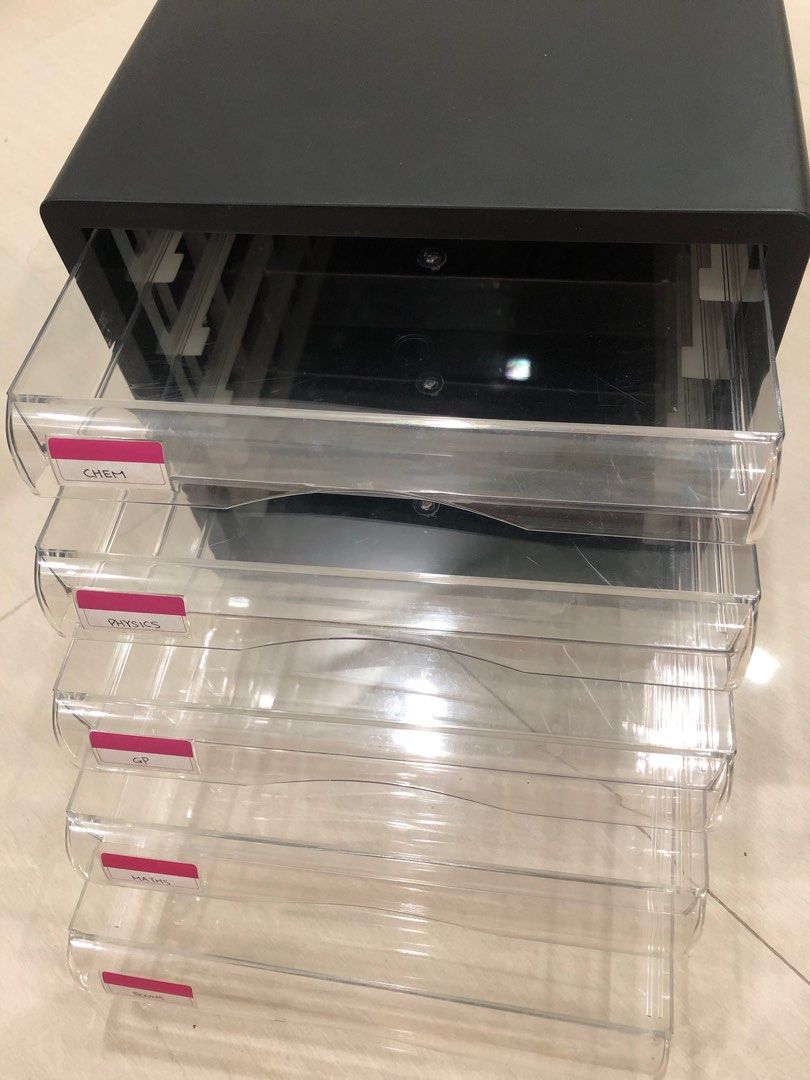 Paper organiser box, Furniture & Home Living, Home Improvement ...