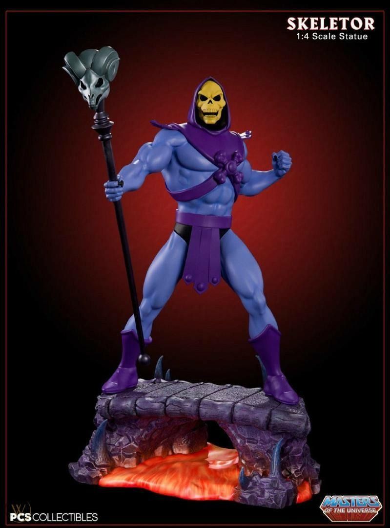 PCS Masters of the Universe MOTU Statues set Hordak Trapjaw BeastMan ...