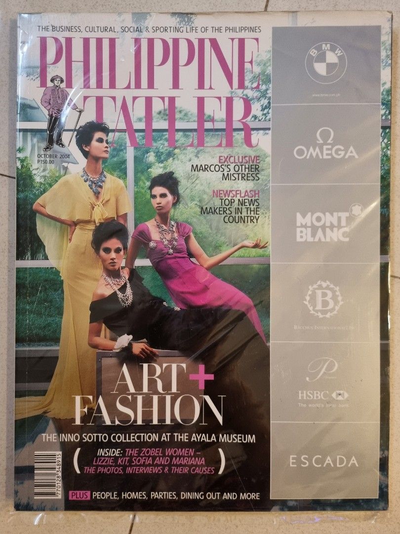 Philippine Tatler Magazine October 2004, Hobbies & Toys, Books ...
