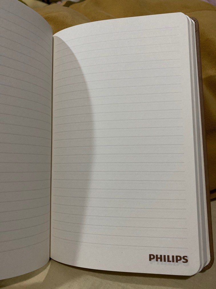 Philips Notebook (Leather-like cover), Hobbies & Toys, Stationery ...