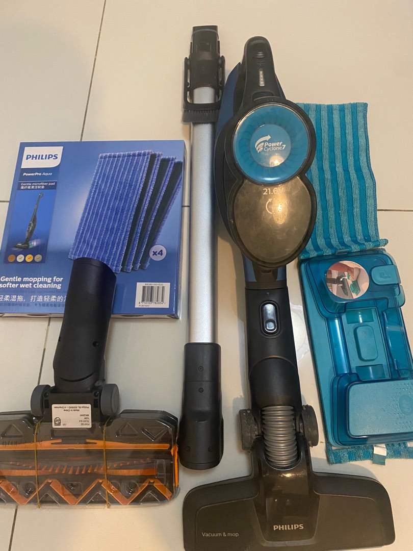 Philips speed pro aqua cordless, TV & Home Appliances, Vacuum Cleaner ...