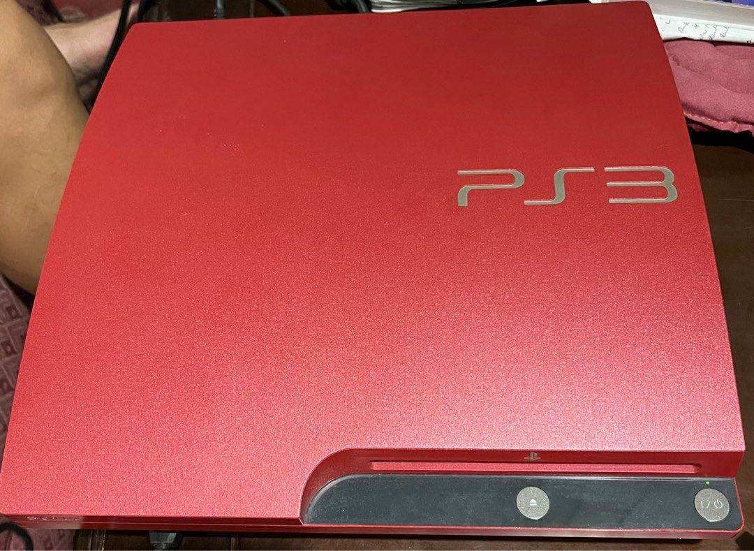 Sony Play station 3 scarlet red limited edition, Video Gaming, Video ...