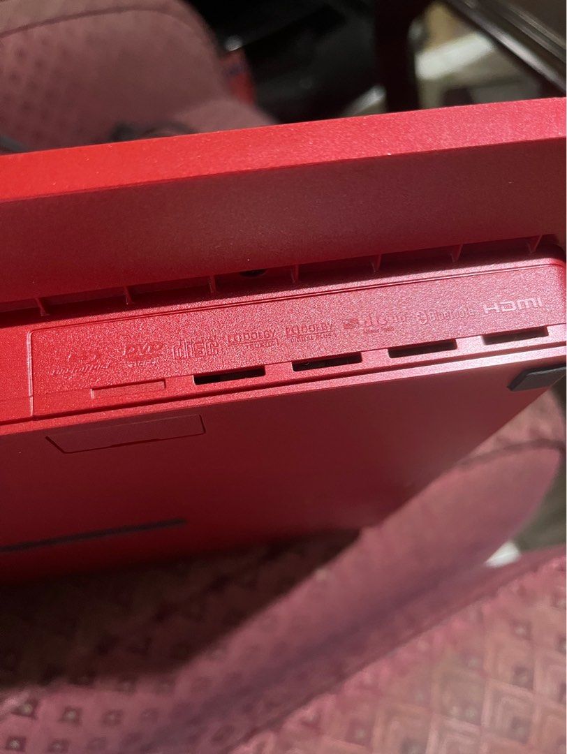 Sony Play station 3 scarlet red limited edition, Video Gaming, Video ...