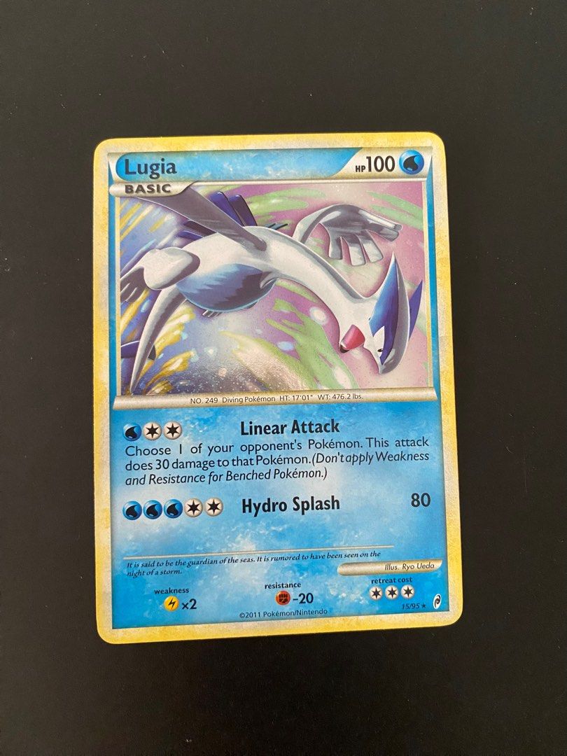 Pokemon cards lugia v alt art silver tempest lost origin call of legend ...