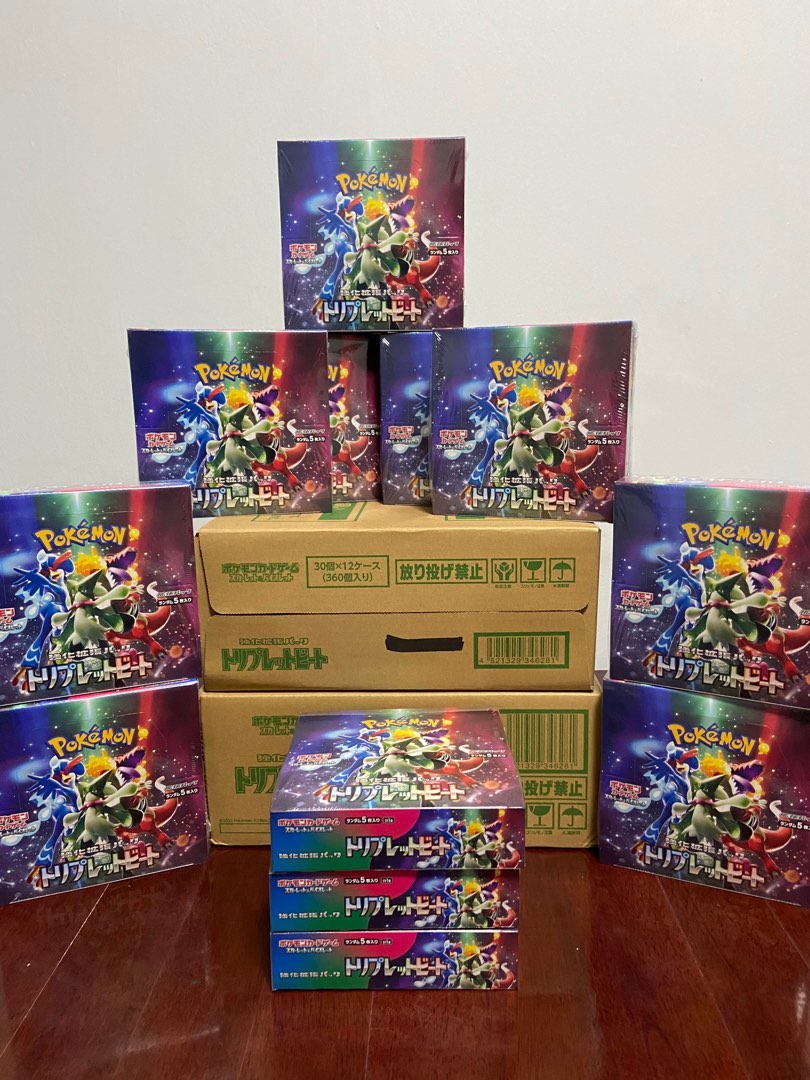 Pokemon Triplet Beat SV1a Booster Box Japanese Japan, Hobbies & Toys ... Pokemon Triplet Beat SV1a Booster Box Japanese Japan, Hobbies & Toys ...
